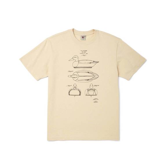 Filson | Shirts | New Filson Mens Pioneer Graphic Tshirt In Natural ...